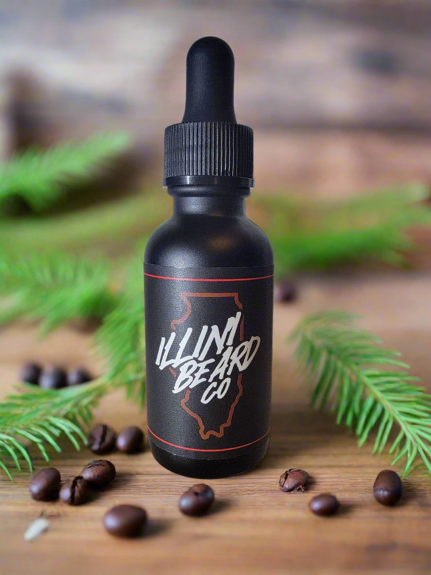 Lumberjack Coffee Beard Oil 1 oz – Illini Beard Co